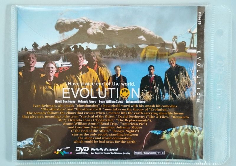 Evolution Movie VCD, Hobbies & Toys, Music & Media, CDs & DVDs on Carousell