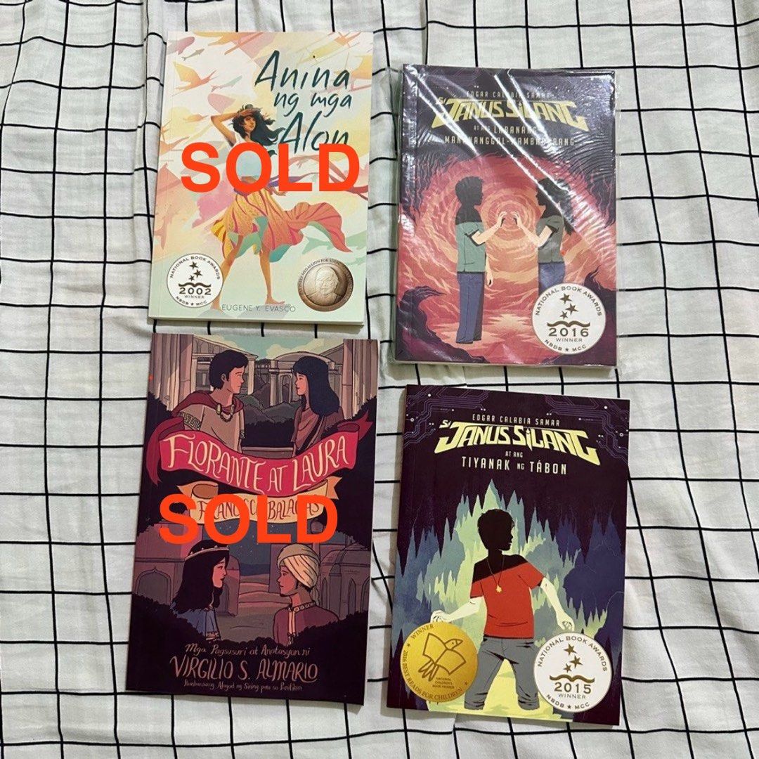 Filipino books anina ng mga alon, florante at laura, janus silang 1 & 2 ...