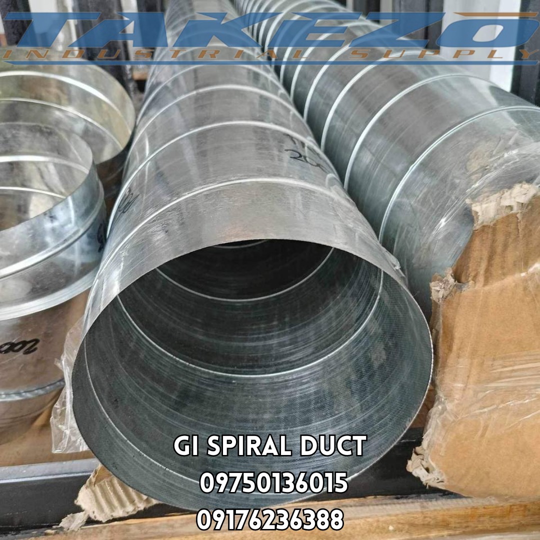 GI Spiral Duct, Commercial & Industrial, Industrial Equipment on Carousell