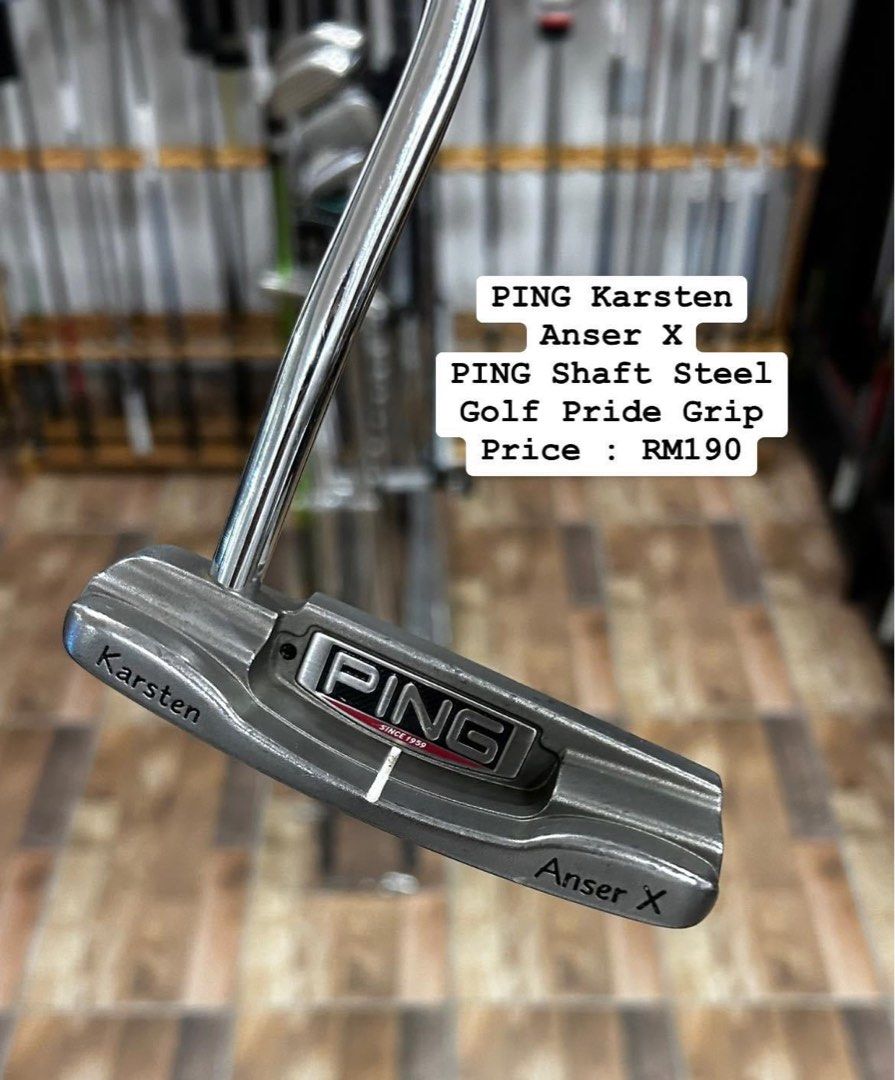 Golf Putter PING Karsten Anser, Sports Equipment, Sports & Games, Golf ...
