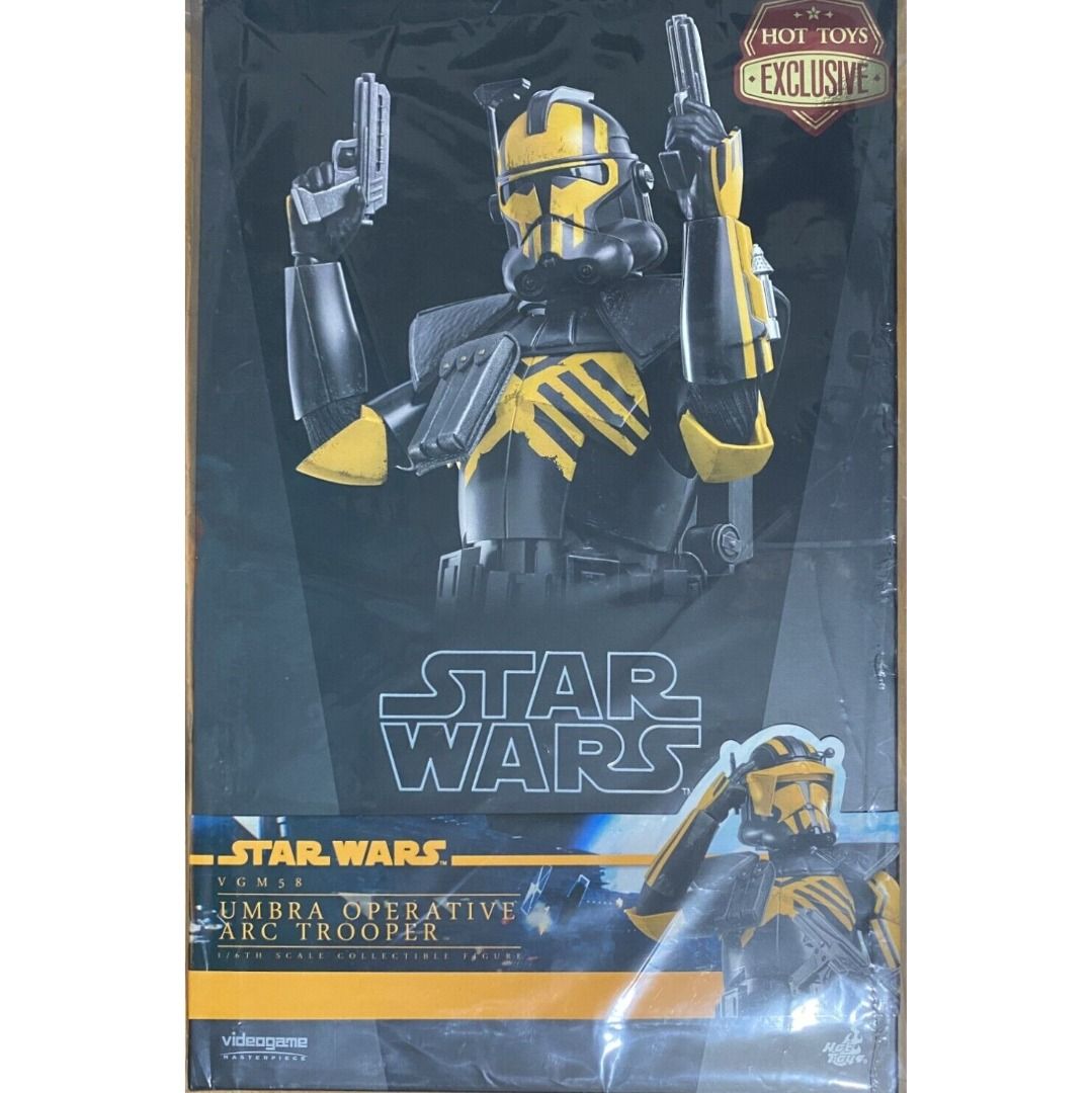 Hot Toys Star Wars Umbra Operative Arc Trooper 1:6 FIGURE VGM58 Toy ...