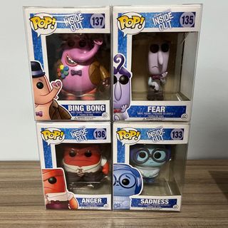 Disney Pixar Inside Out Anger & Joy Action Figures, Hobbies & Toys ...