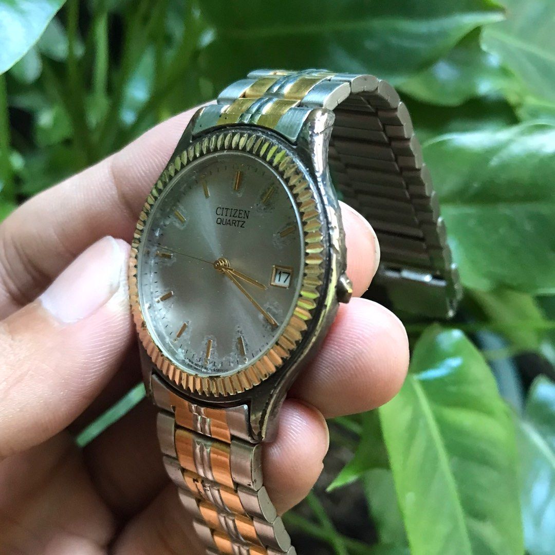 Jam tangan vintage Citizen president Quartz Japan kuno antik jadul ...