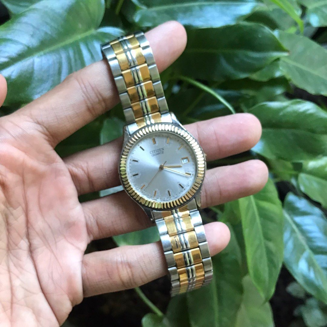 Jam tangan vintage Citizen president Quartz Japan kuno antik jadul ...