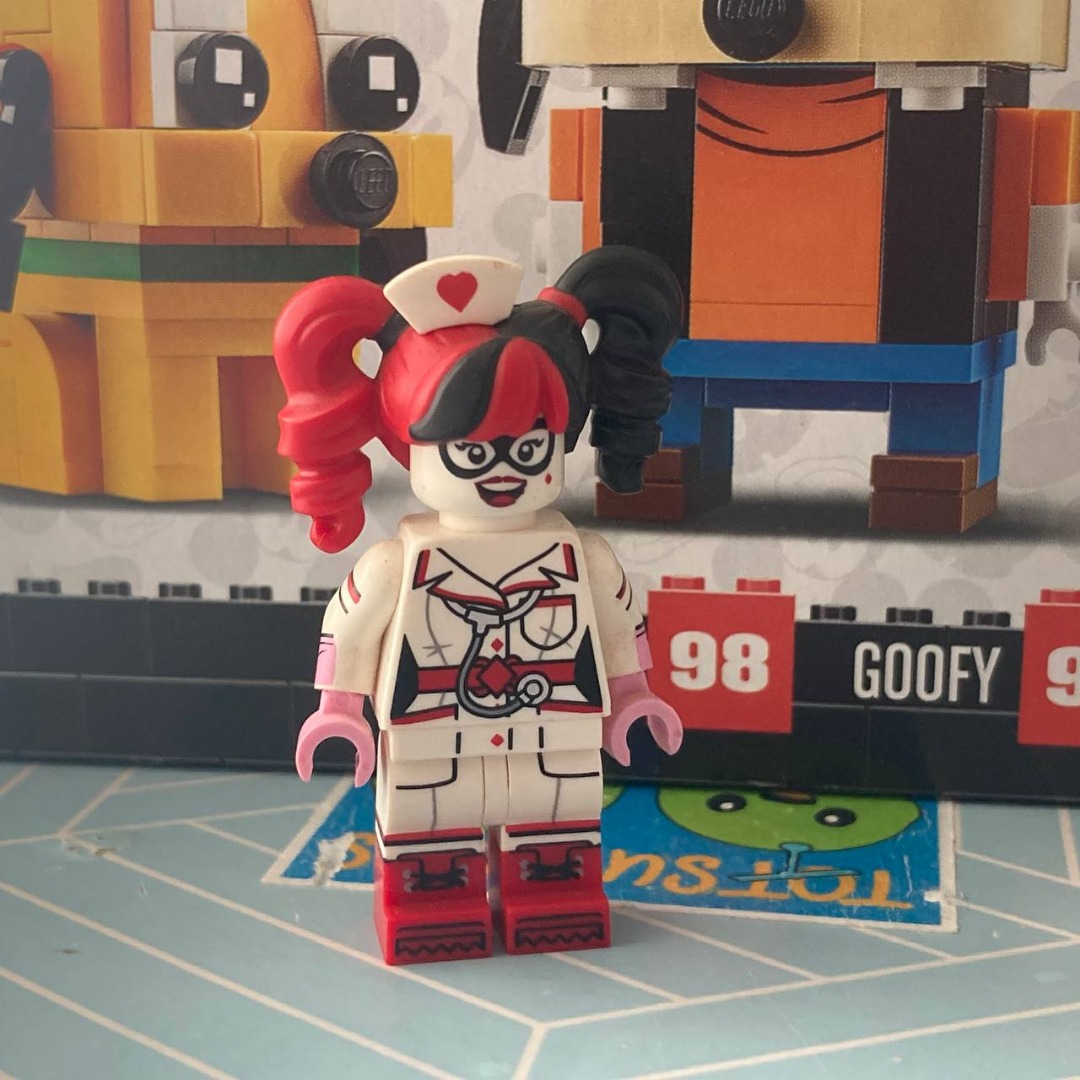 Lego 71017 Nurse Harley Quinn Minifigure, Hobbies & Toys, Toys & Games ...