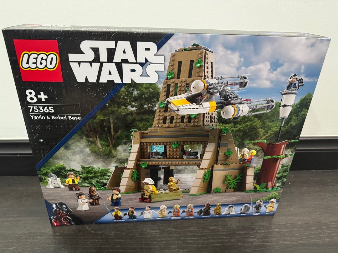 LEGO® Star Wars 75365 Yavin 4 Rebel Base Building Toy Set (1,067 Pieces ...