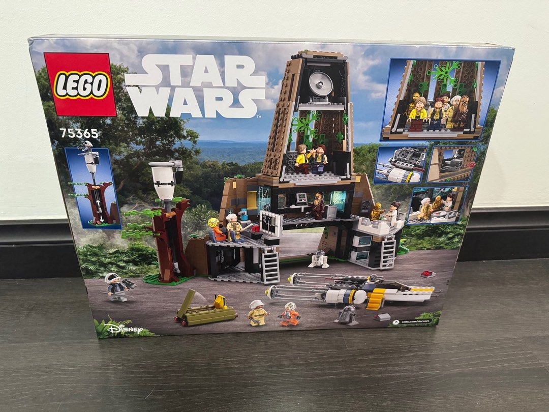 LEGO® Star Wars 75365 Yavin 4 Rebel Base Building Toy Set (1,067 Pieces ...