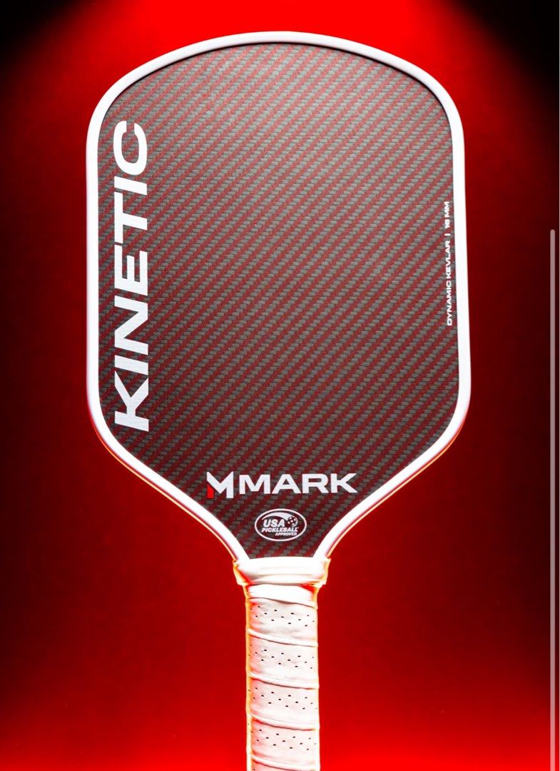 Mark Kinetic Kevlar Hybrid Pickleball Paddle, Sports Equipment, Sports ...