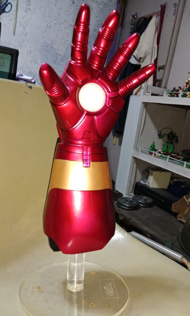Marvel's Iron Man Arm Gauntlet, Hobbies & Toys, Toys & Games on Carousell