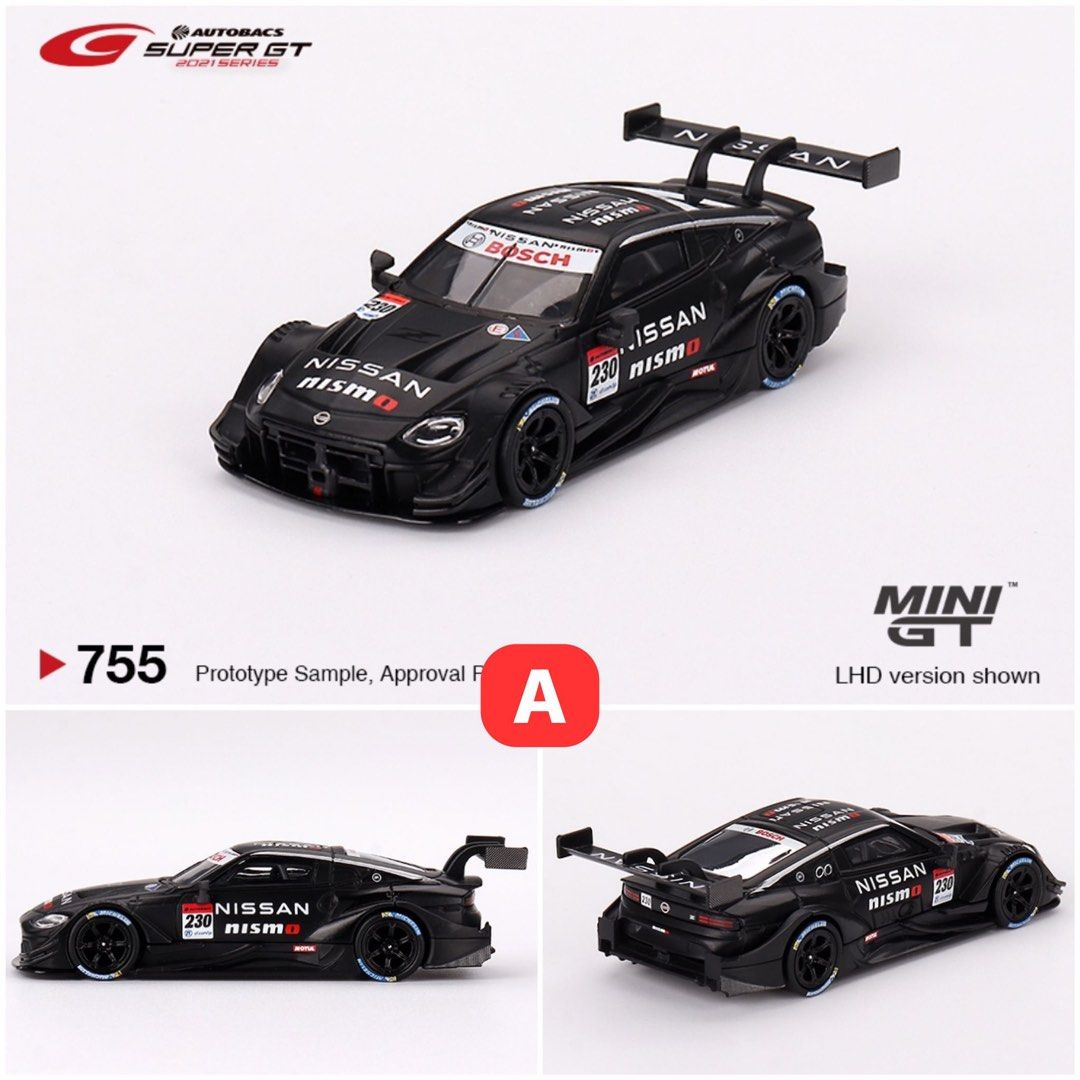 Minigt MINI GT 日本獨家Super GT系列 755 Nissan Z GT500 754 Nismo GTR GT3 756 ...