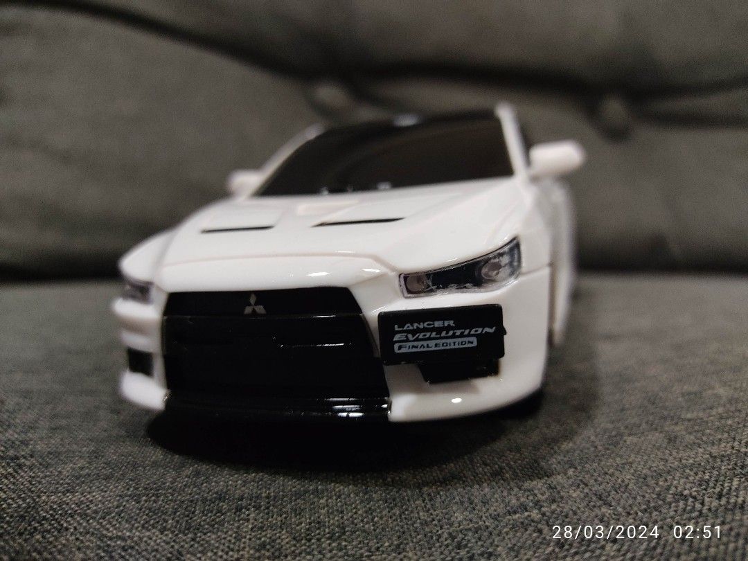 Mitsubishi Lancer Evolution X RC, Hobbies & Toys, Toys & Games on Carousell