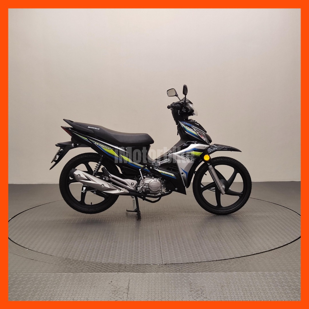 Modenas Kriss MJ110 (2023) - As new !!!, Motorbikes on Carousell