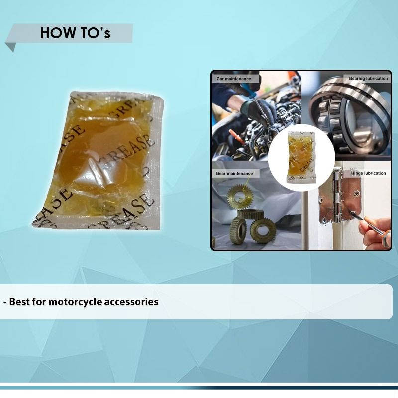 MOTORCYCLE GREASE GRASA 10G, HIGH TEMPERATURE MULTI-PURPOSE LUBRICANT ...