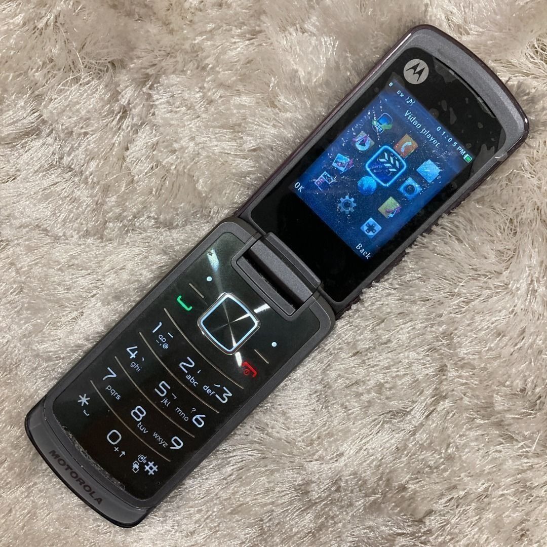 Motorola EX212 2011 smartphone flip phone Foldable clamshell not ...