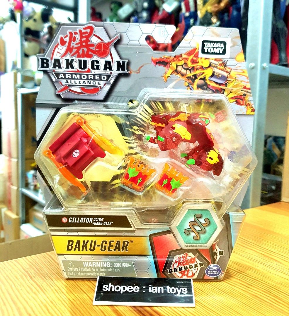 🔥🔥🔥(NEW) BAKUGAN ARMORED ALLIANCE GILLATOR ULTRA BAKU GEAR🔥🔥🔥, Hobbies & Toys, Toys & Games on ...