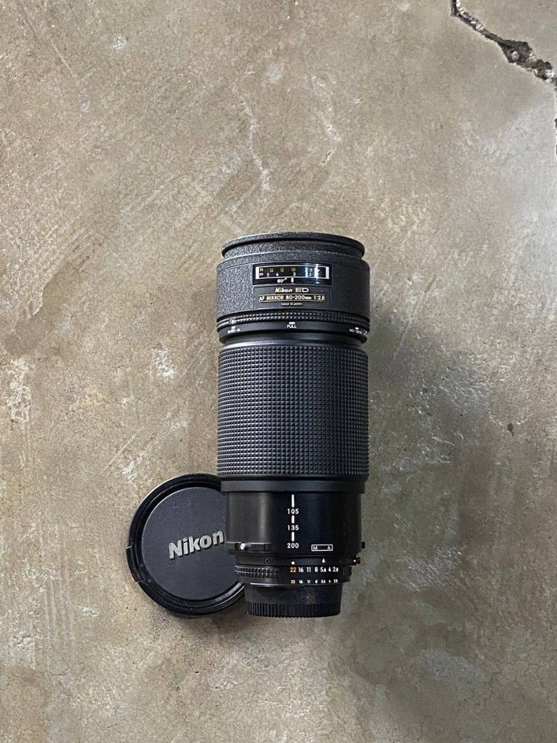 Nikkor 80-200mm f/2.8 Push Pull, Photography, Lens & Kits on Carousell