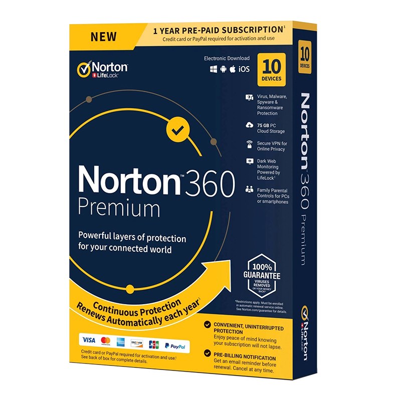 諾頓Norton 360 Anti Virus Deluxe Standard Premium 入門版進階版專業版, 電腦＆科技, 電腦周邊及 ...
