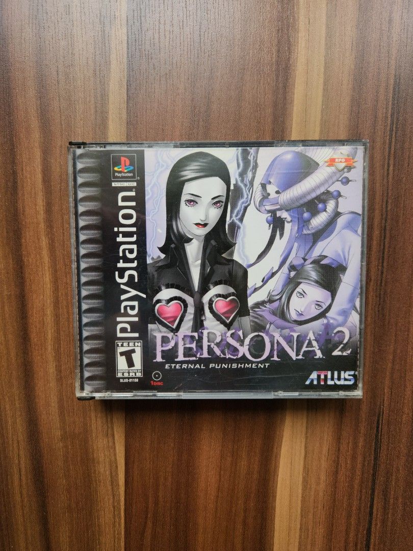 Persona 2 PS1, Video Gaming, Video Games, PlayStation on Carousell