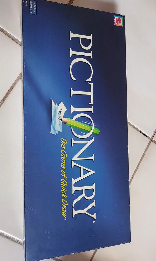 Pictionary board game, Toys & Collectibles, Permainan Papan & Kartu di ...