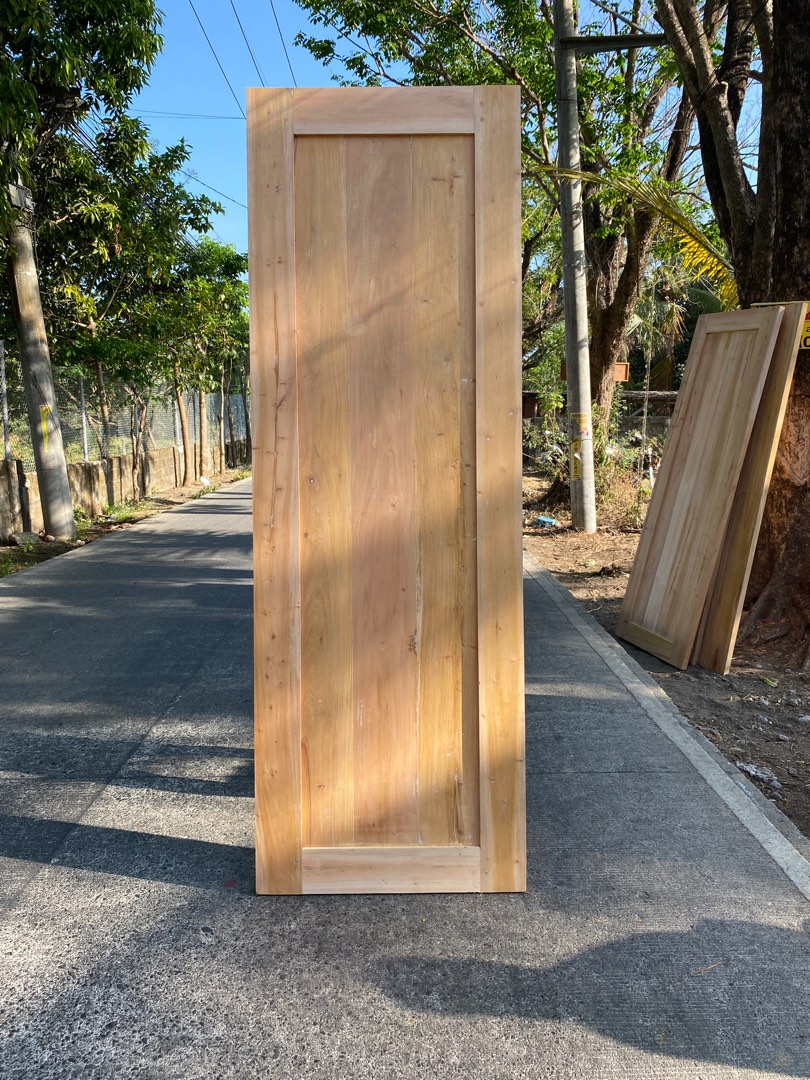 Plain Door Kiln Dry Mahogany Wood, Furniture & Home Living, Security ...