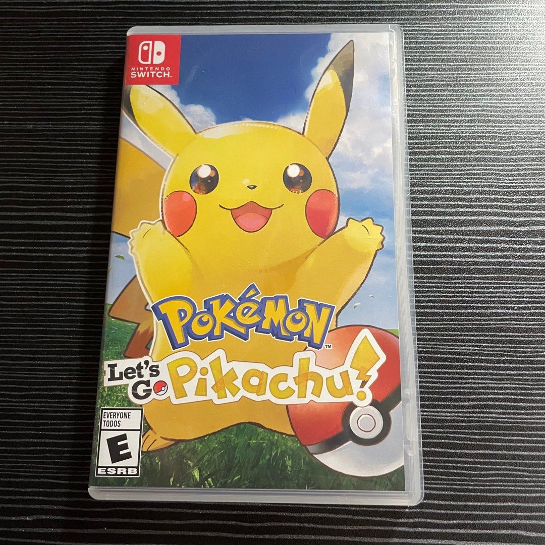 Pokemon Let's Go Pikachu Nintendo Switch / Switch Lite game (PLEASE ...