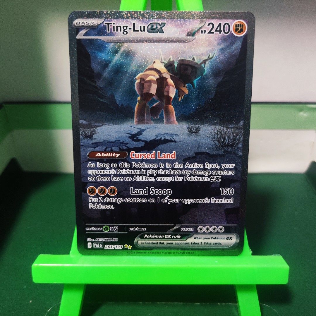 Pokemon TCG - Ting-Lu ex Special Illustration Rare, Hobbies & Toys ...
