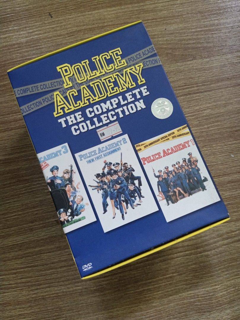 Police Academy Complete Collection, Hobbies & Toys, Music & Media, CDs ...