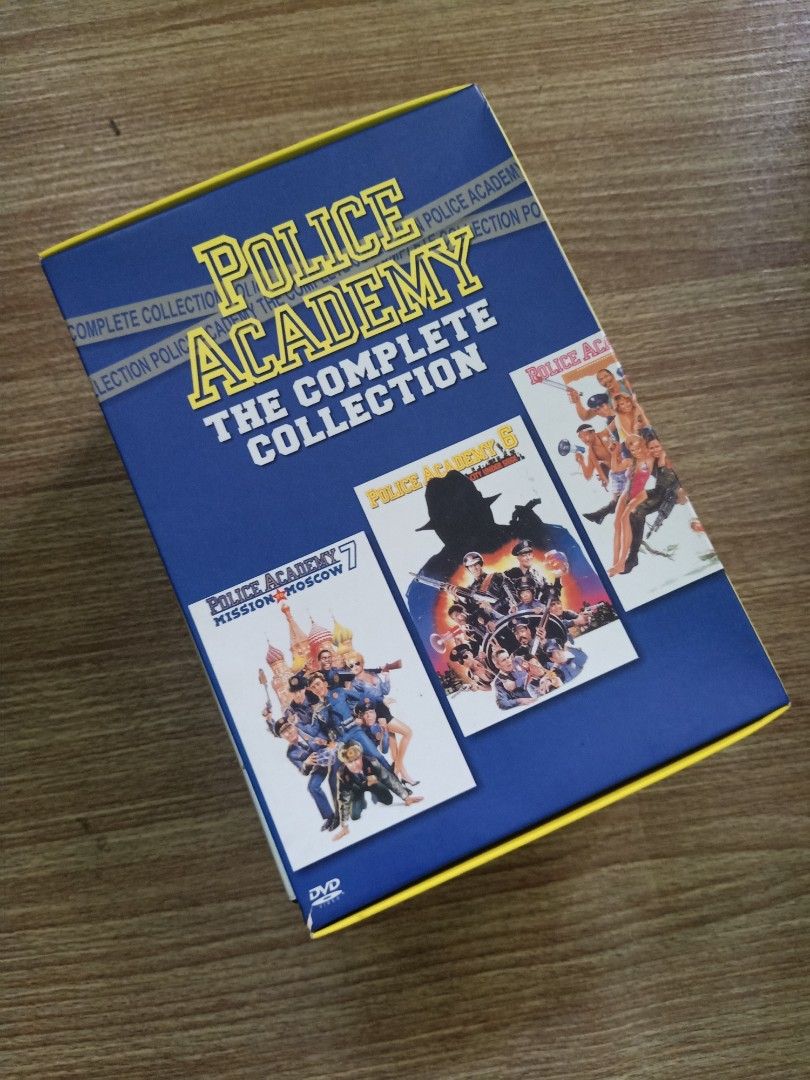 Police Academy Complete Collection, Hobbies & Toys, Music & Media, CDs ...