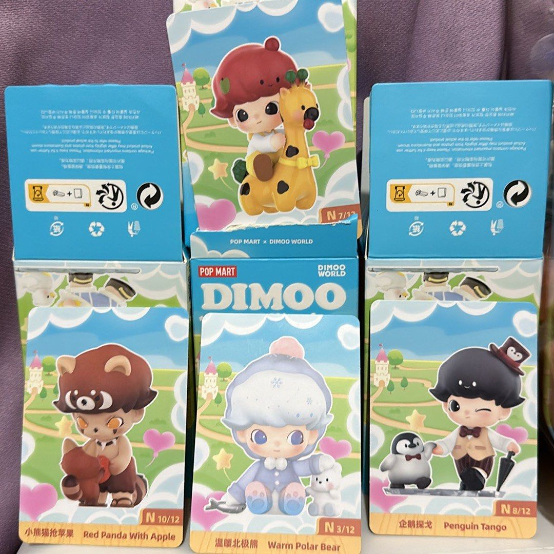 Pop mart Dimoo animal kingdom, Hobbies & Toys, Toys & Games on Carousell