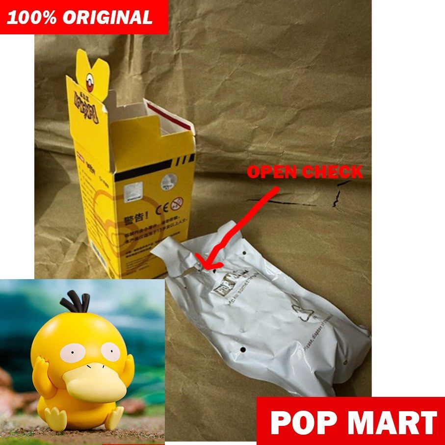 POP MART Pokemon Sit Back & Relax Blind Box 盲盒- PsyDuck (Condition as ...