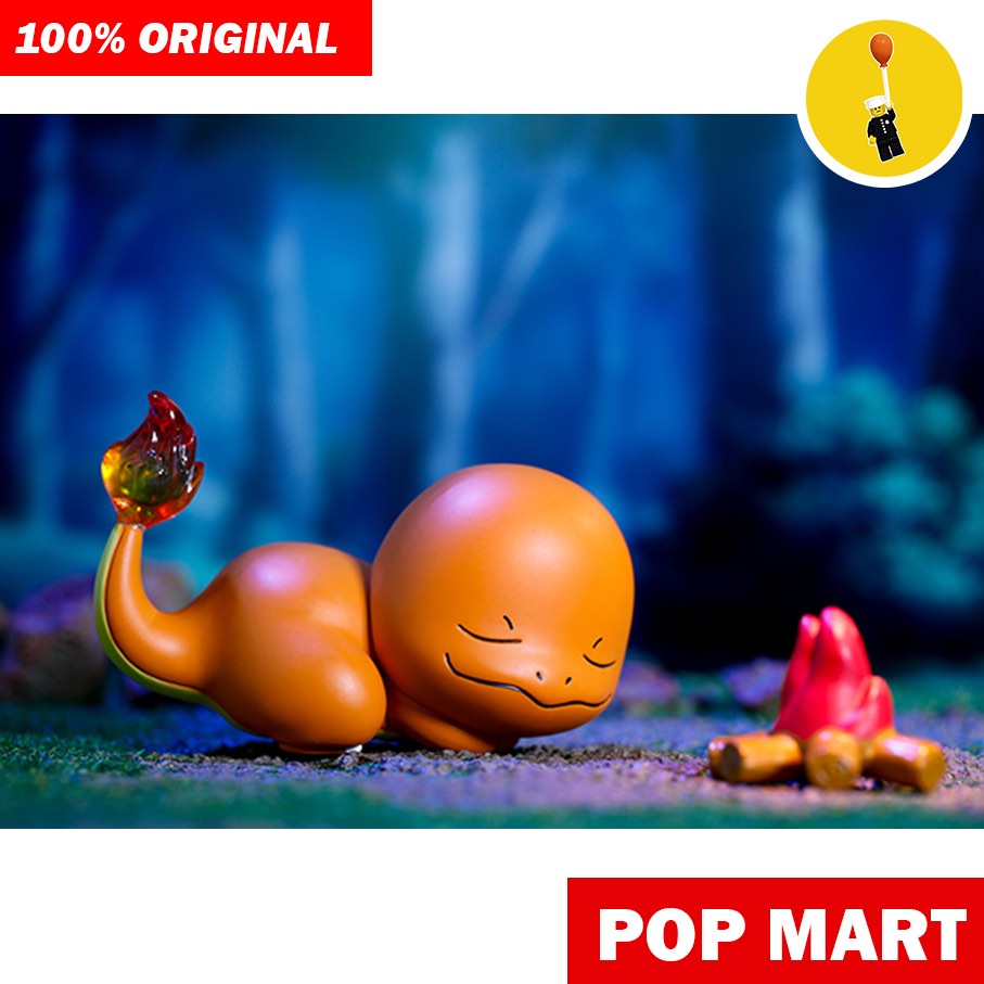 POP MART Pokemon Sit Back & Relax Blind Box 盲盒 - Sleepy Charmander ...