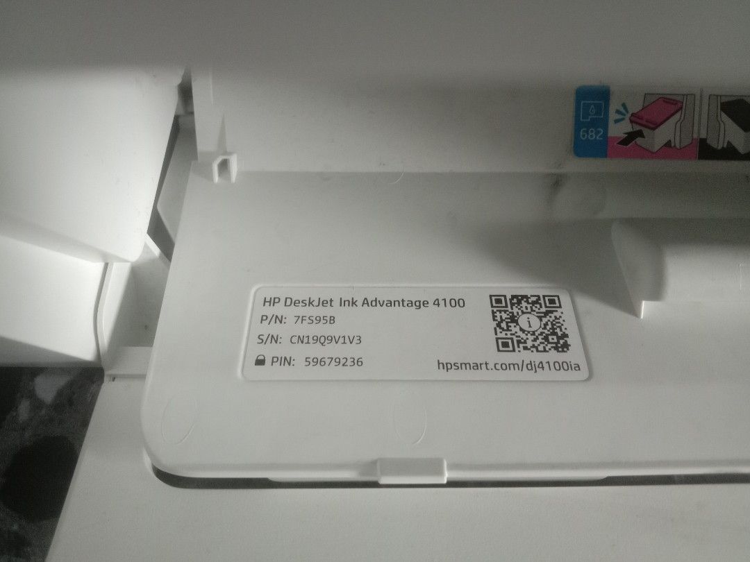 Printer hp deskjet ink advantages 4100, Computers & Tech, Printers ...