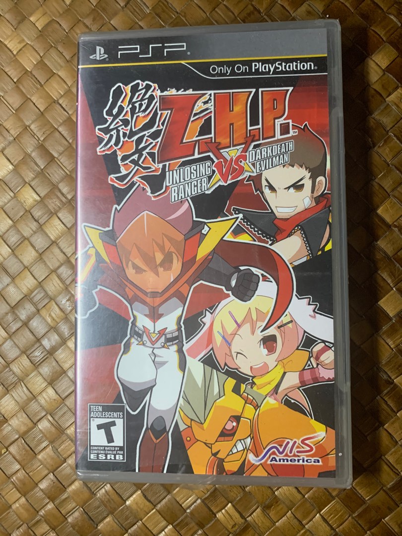PSP game ZHP: Unlosing Ranger vs Darkdeath Evilman R1, Video Gaming ...