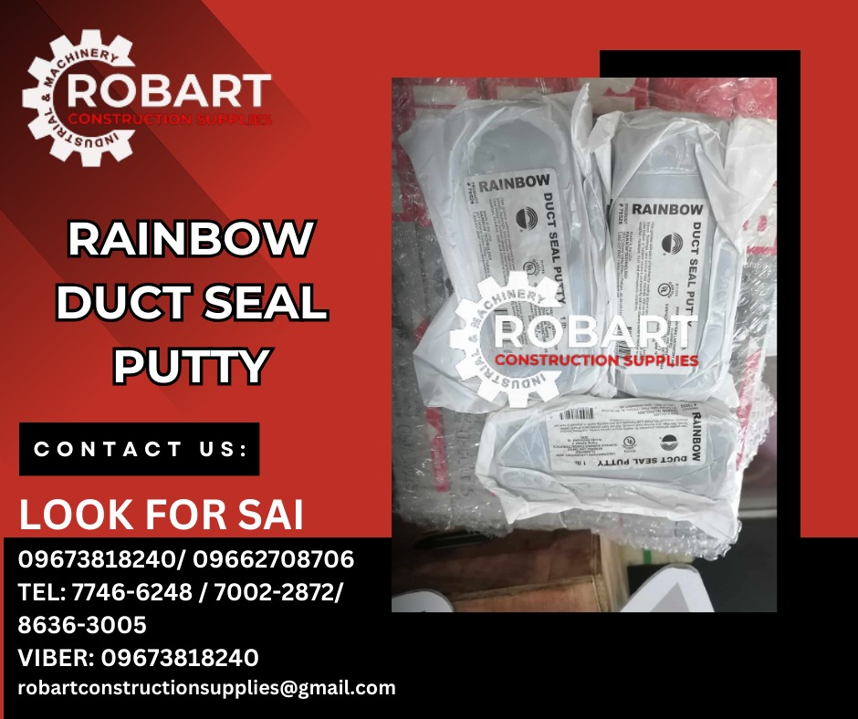 Rainbow Duct Seal Putty, Commercial & Industrial, Construction Tools ...
