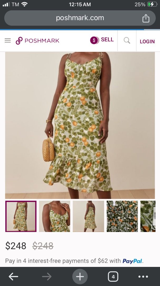 embry dress in orange grove substitute | floral printed dress | ribbon ...