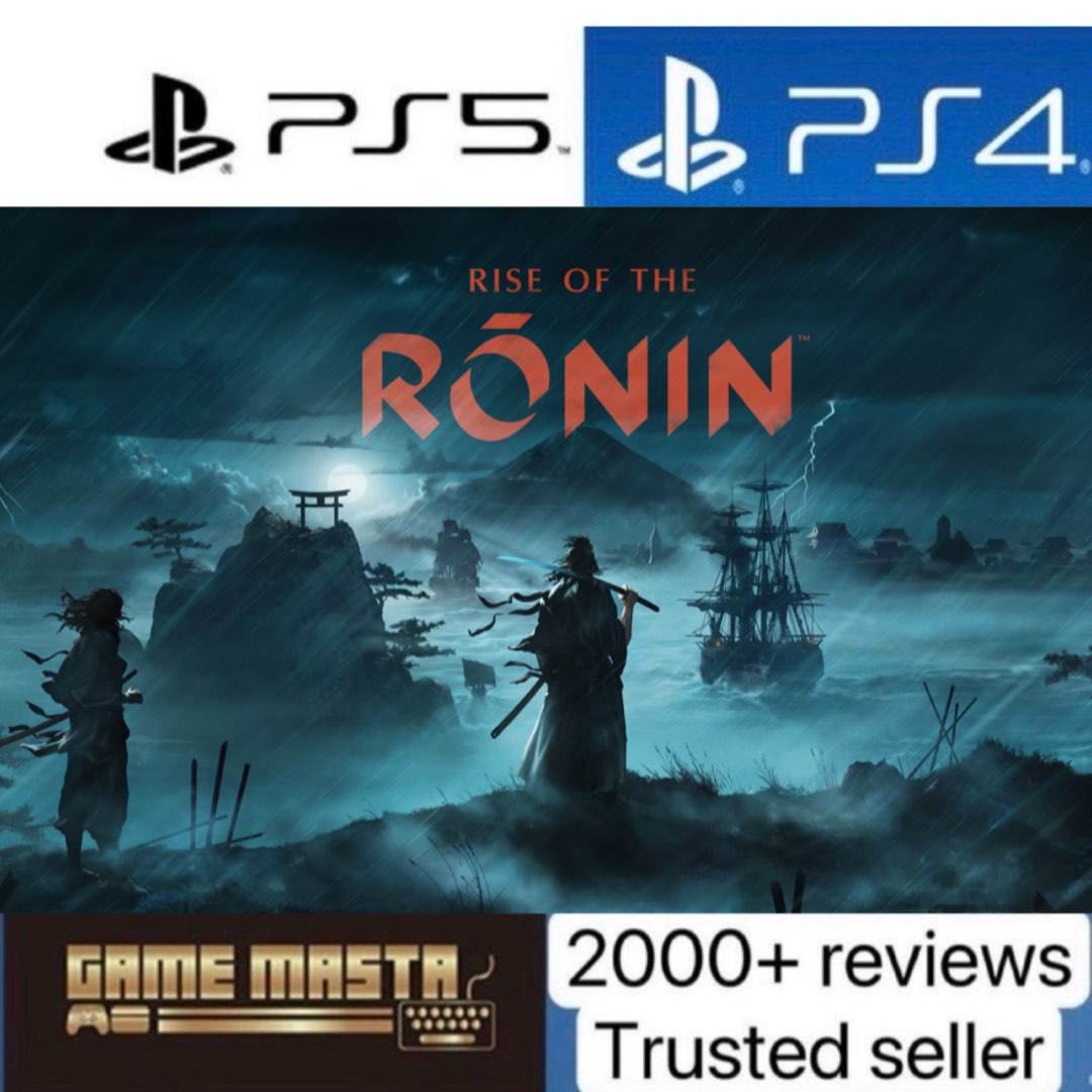 Rise of the Ronin PS4/PS5 PlayStation Digital / XBOX Games edition ...