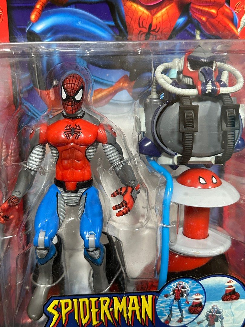 2002 Spider man diver Classics Scuba Splash Toybiz Vintage Marvel ...