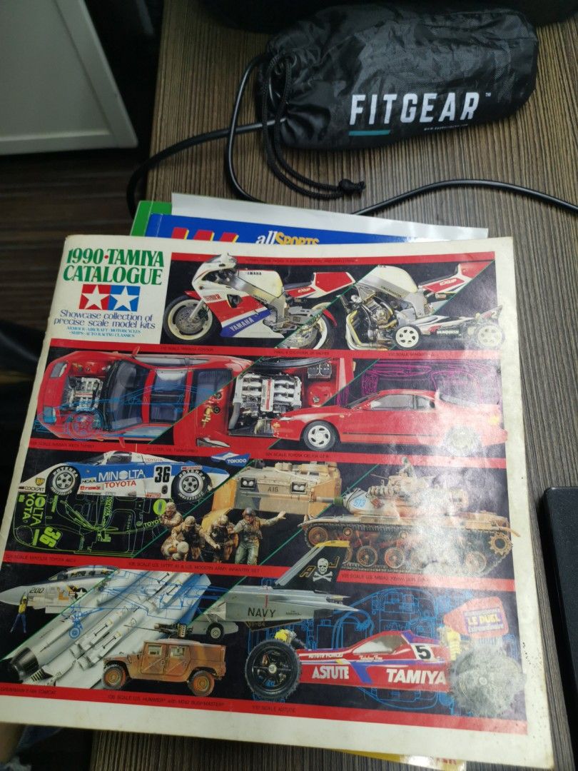 Tamiya catalogue 1990, Hobbies & Toys, Collectibles & Memorabilia ...