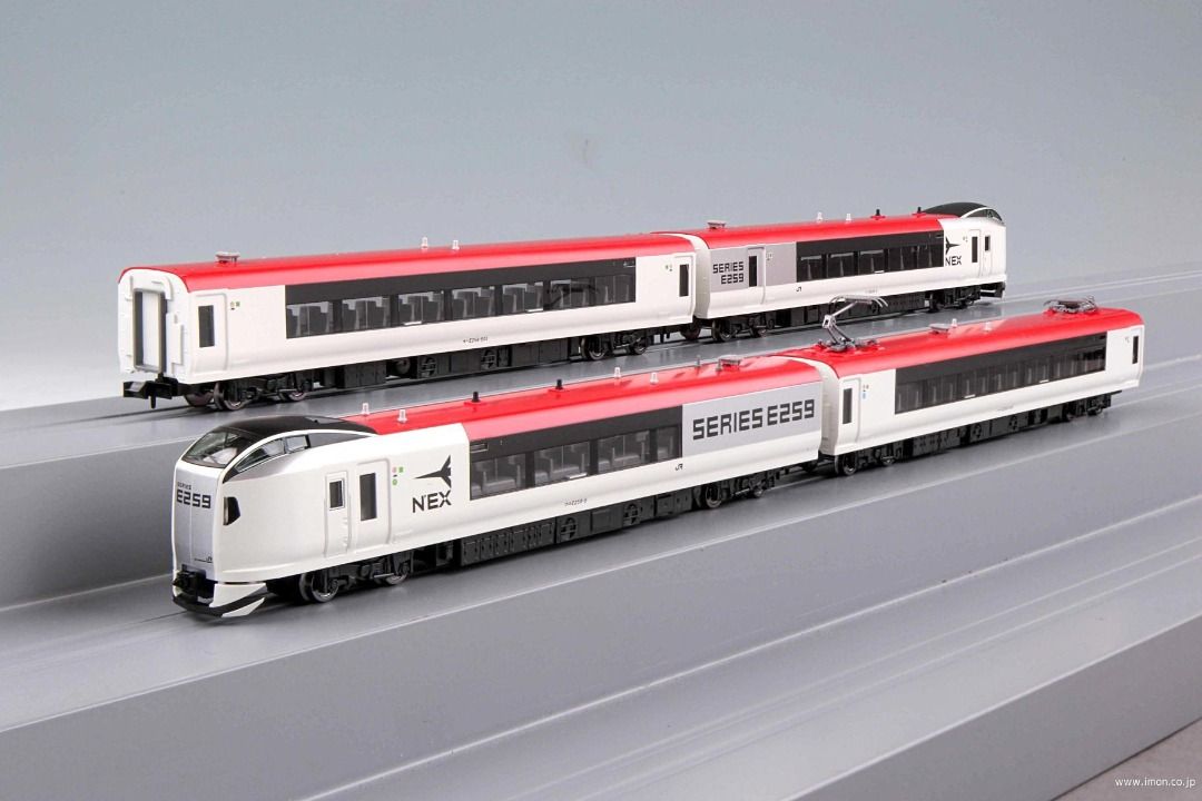 TOMIX 98551 98552 特急電車JR E259系 新塗裝 基本 貫通門附 増結 成田特快 NEX Narita Express 成田特急 路軌 新幹線 觀光列車 子彈火車 貨車 國 ...