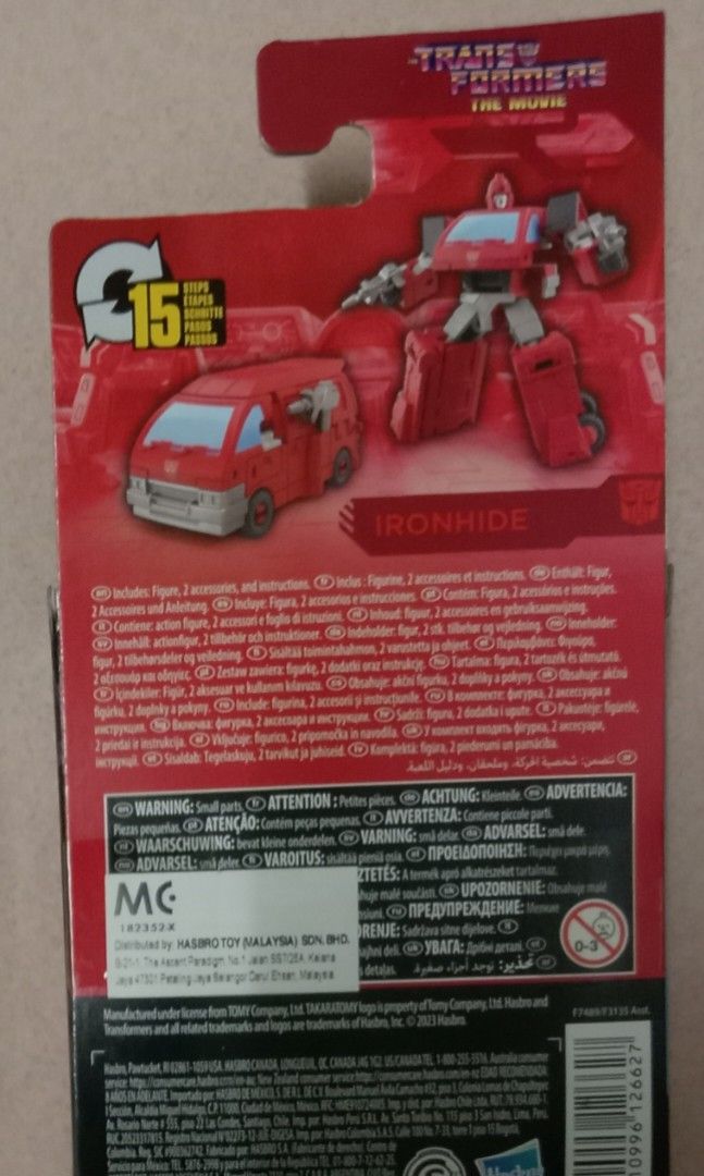 Transformers IRONHIDE STUDIO SERIES CORE CLASS SIZE, Hobbies & Toys ...