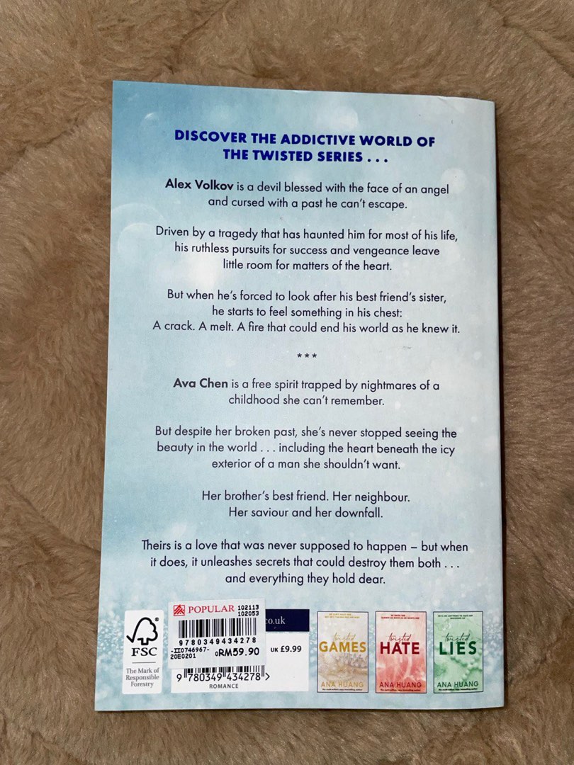 Twisted by Anna Huang, Hobbies & Toys, Music & Media, CDs & DVDs on ...