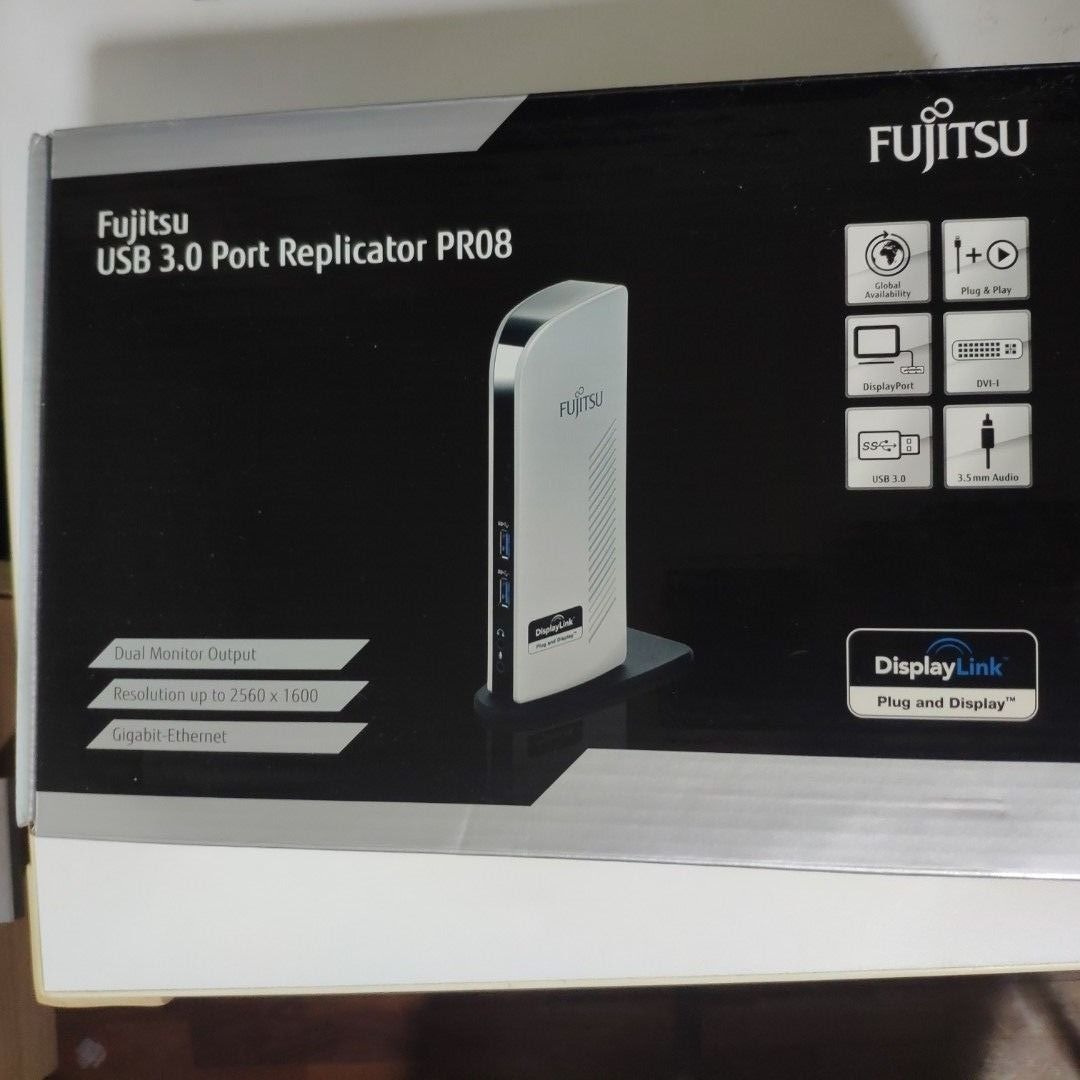 Usb3 Docking station (Fujitsu), Computers & Tech, Parts & Accessories ...
