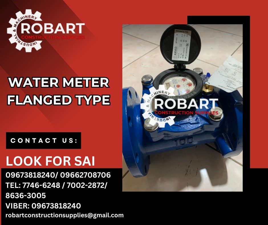 Water Meter Flanged Type, Commercial & Industrial, Construction Tools ...