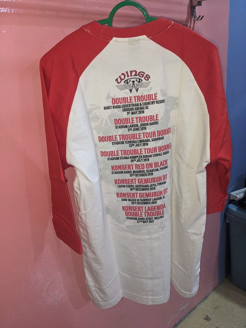 Wings , baju band, Men's Fashion, Tops & Sets, Tshirts & Polo Shirts on ...