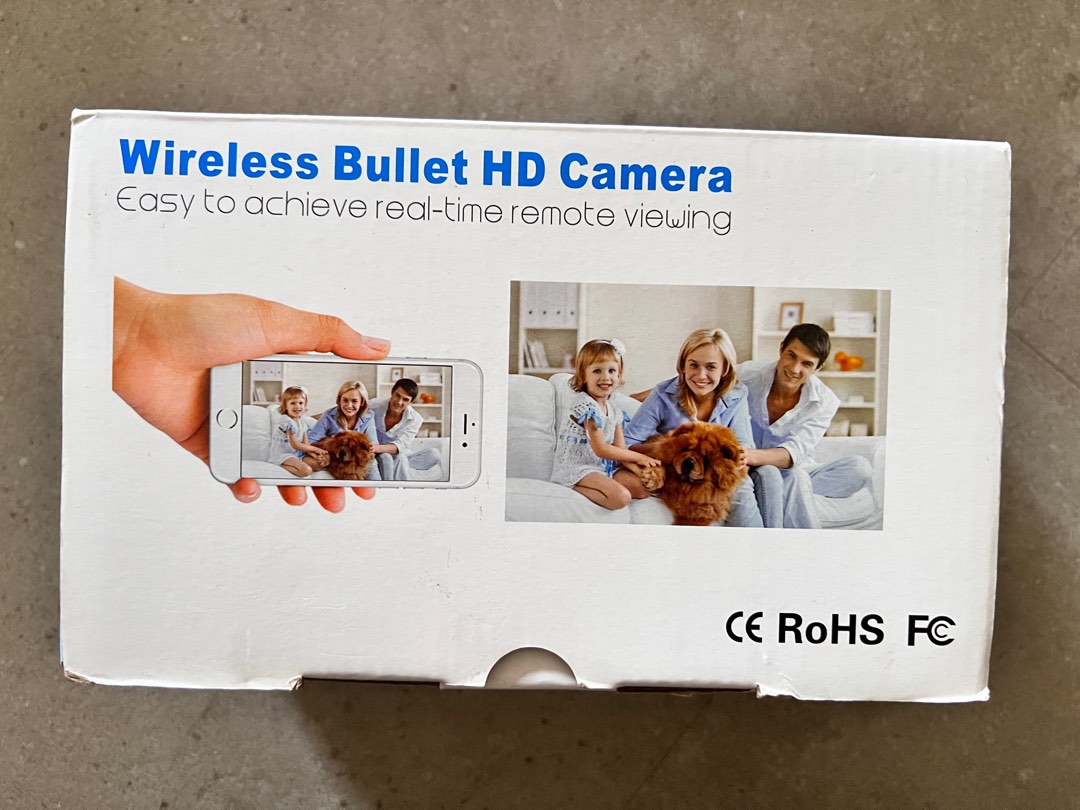 Wireless Bullet HD Camera, Furniture & Home Living, Security & Locks ...