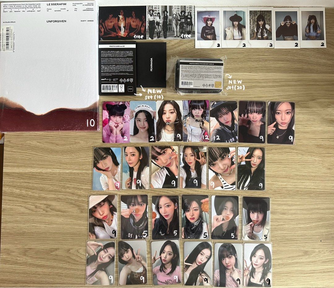 WTS le sserafim lsfm unforgiven studio album pc fearless japan ...