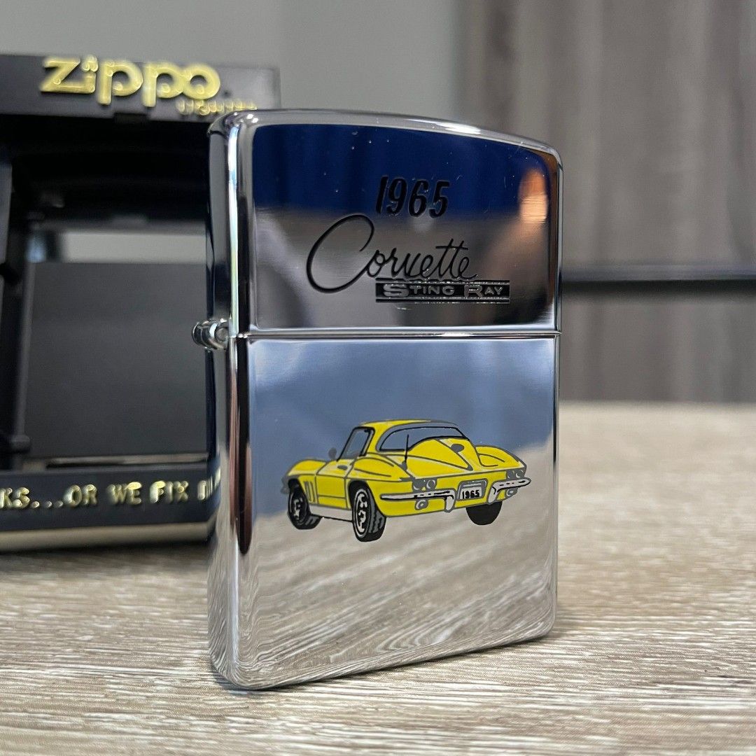 Zippo corvette stingray 1965 th 1994, Barang Yang Dicari di Carousell
