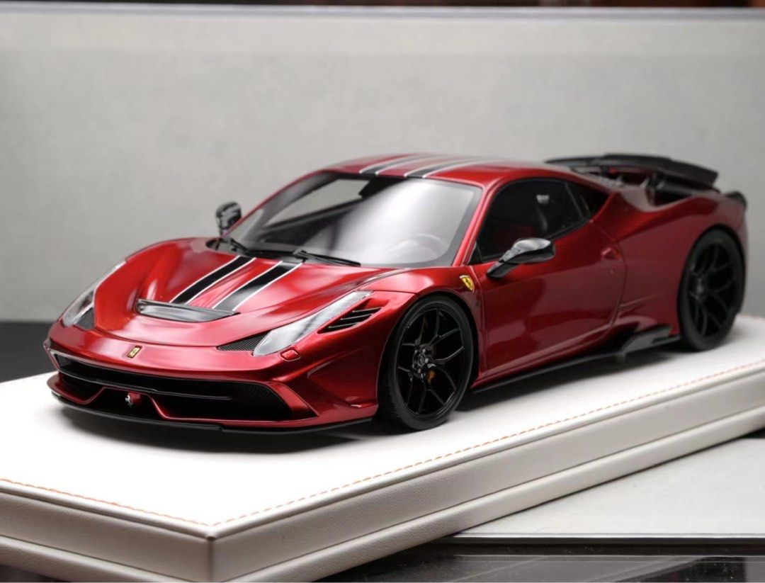 1/18 MW Model Ferrari 458 Speciale Novitec Stage 2 (come with display ...