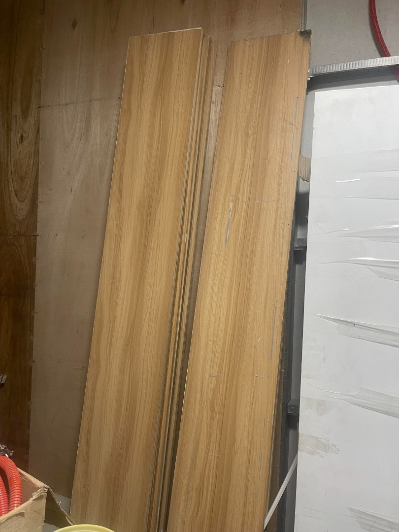 12pcs Used Laminated Marine Flywood Planks 8ft x 1ft x 18mm, Commercial ...