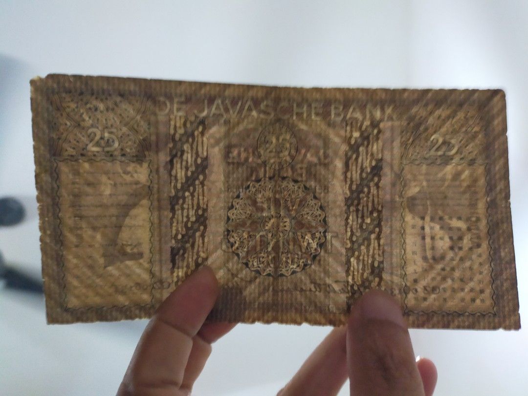 1938 25 gulden Netherlands Indies de Javasche bank banknote dancer ...